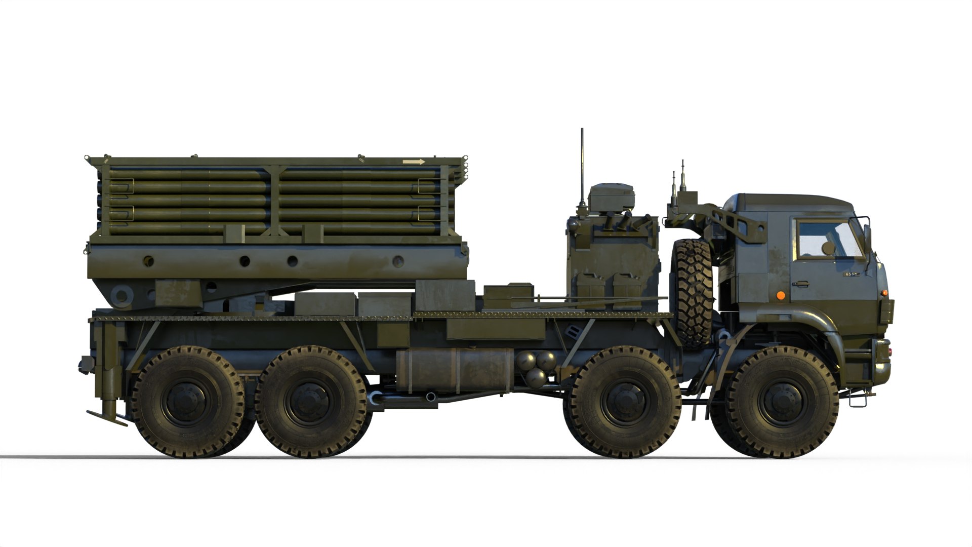 3D Model ISDM Zemledeliye Mine-laying System - TurboSquid 2172305
