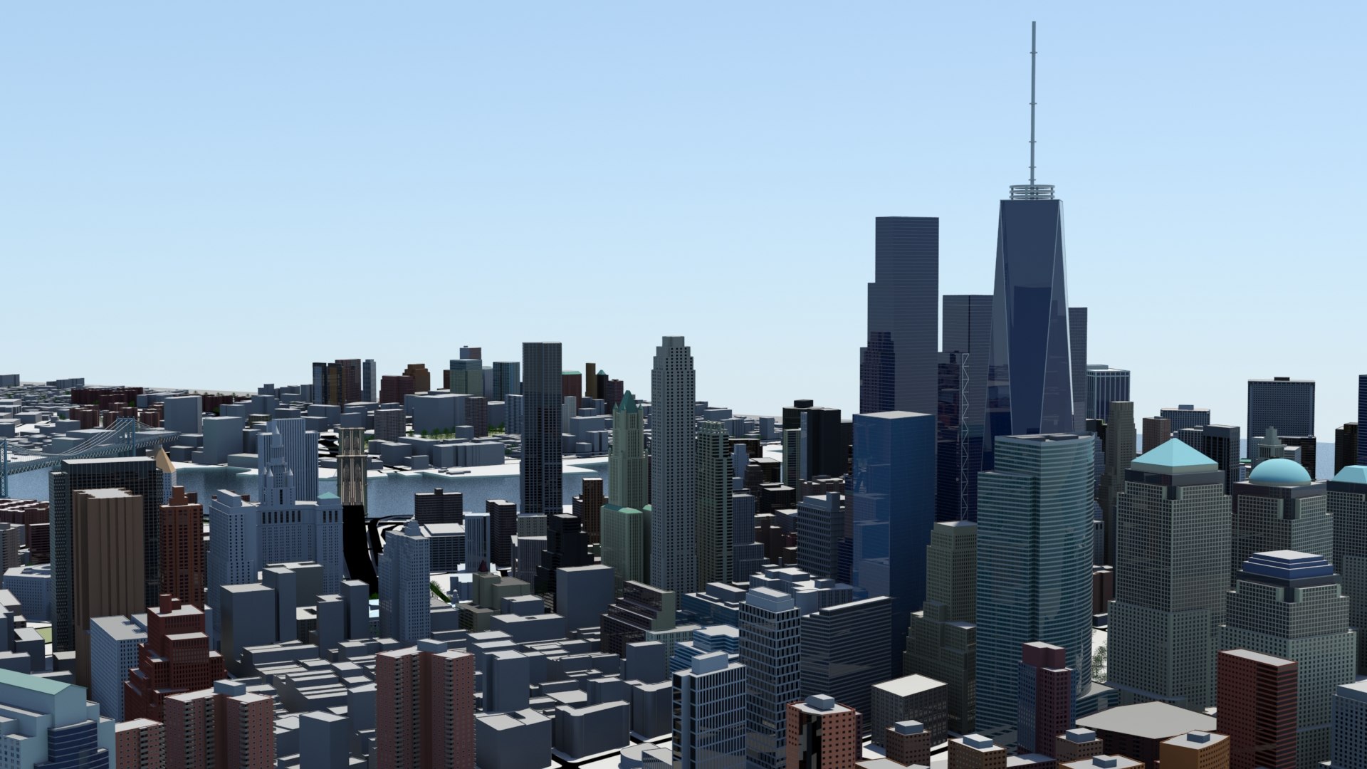 3D Model City New York - TurboSquid 1157501