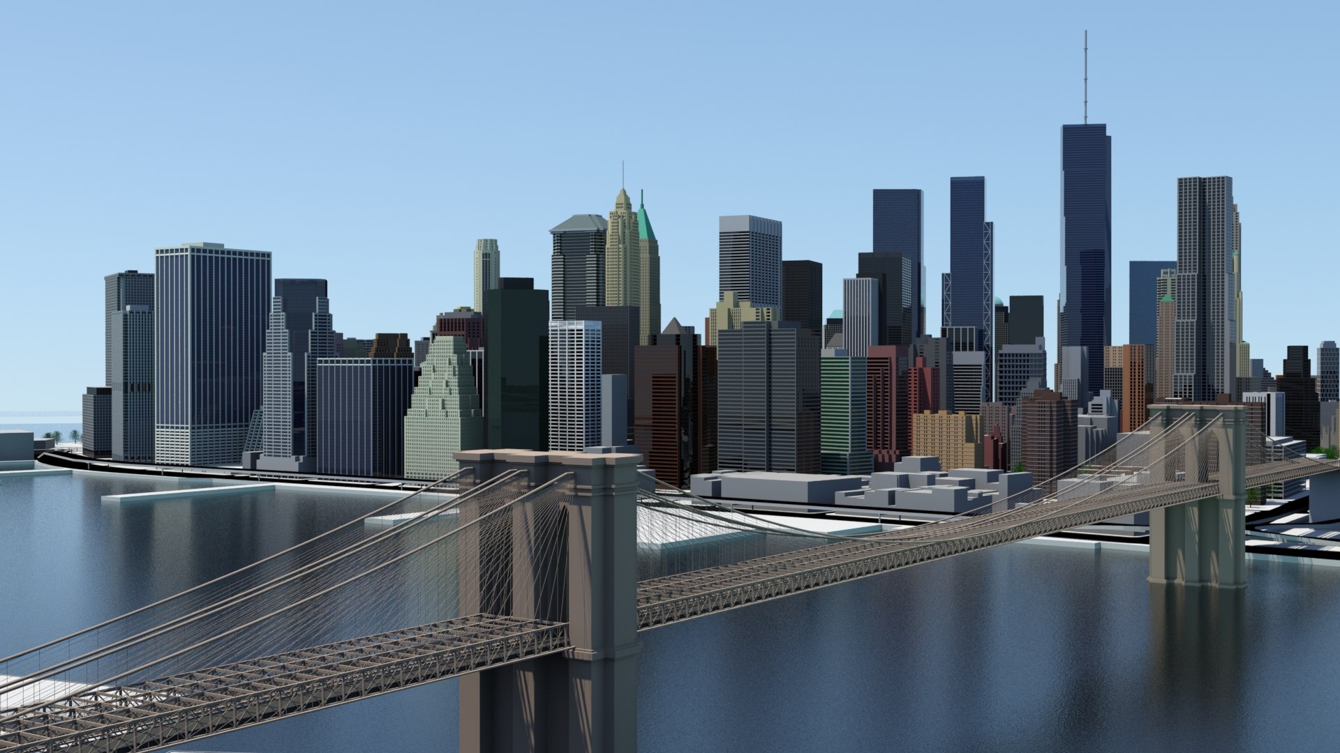 3D Model City New York - TurboSquid 1157501