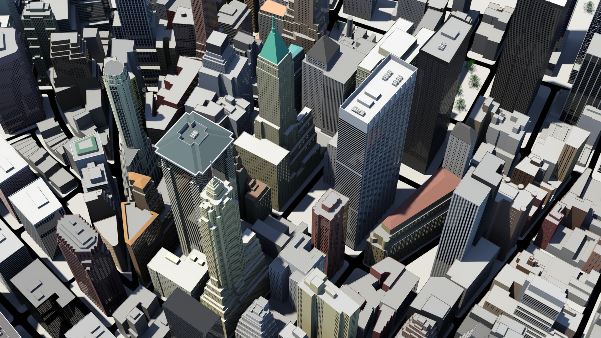 3D Model City New York - TurboSquid 1157501