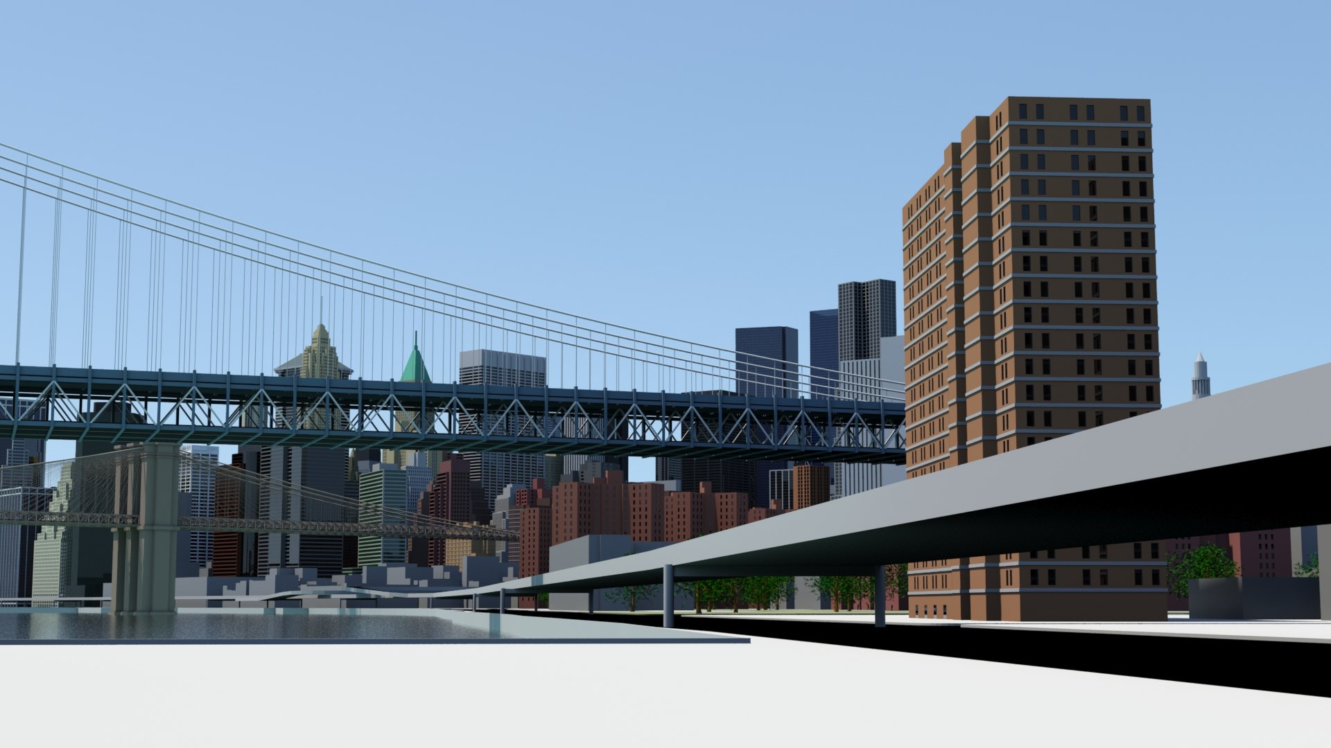 3D Model City New York - TurboSquid 1157501