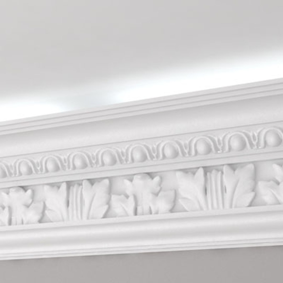 3d Moulding Stucco Model