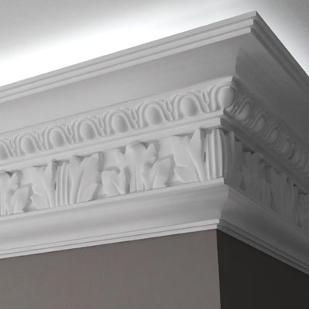 3d Moulding Stucco Model