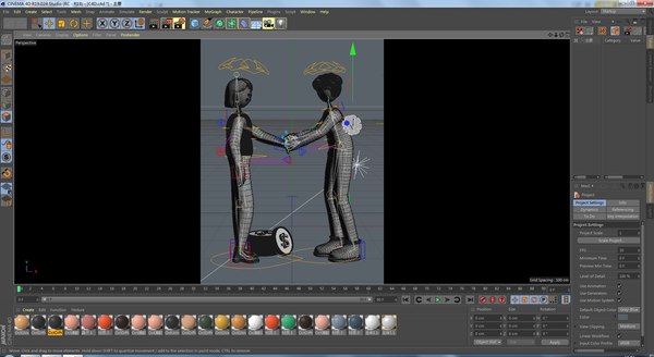 3D three-dimensional cartoon 3D - TurboSquid 2037864