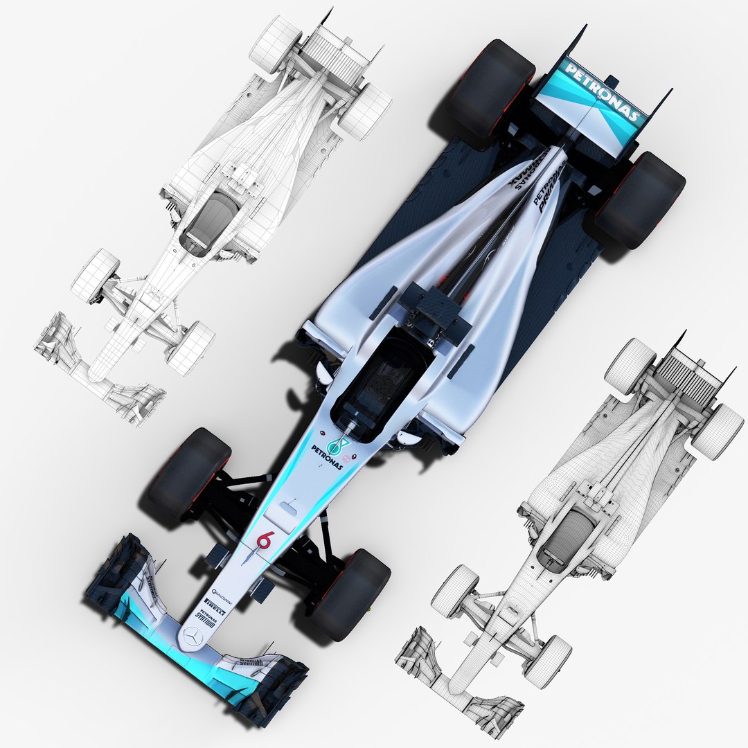 Mercedes W07 Wheels Car Max