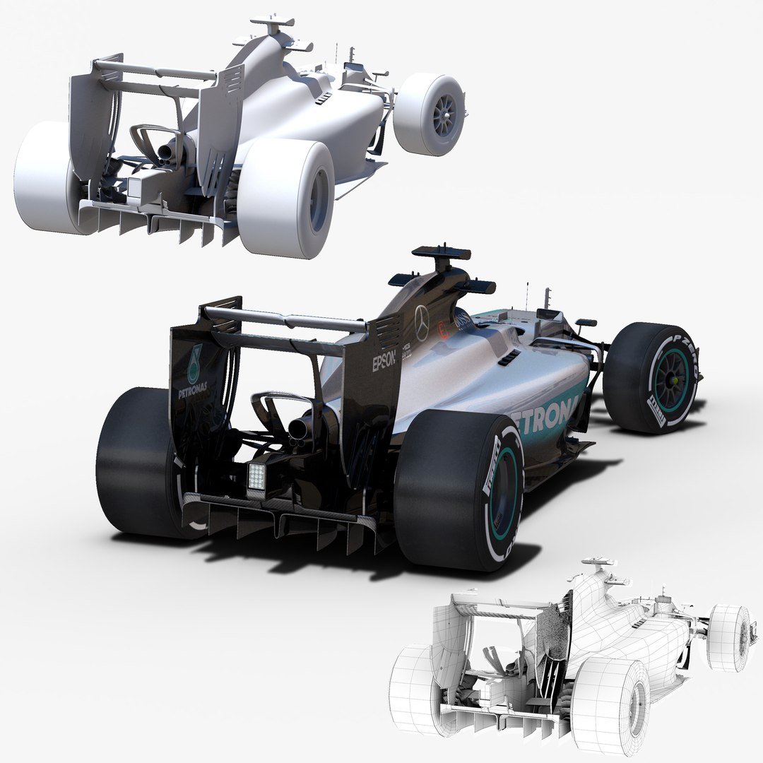 Mercedes W07 Wheels Car Max