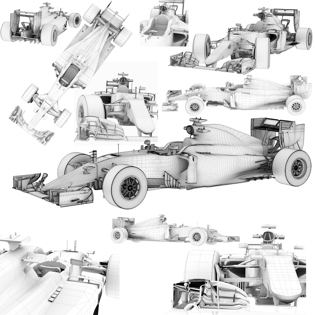 Mercedes W07 Wheels Car Max