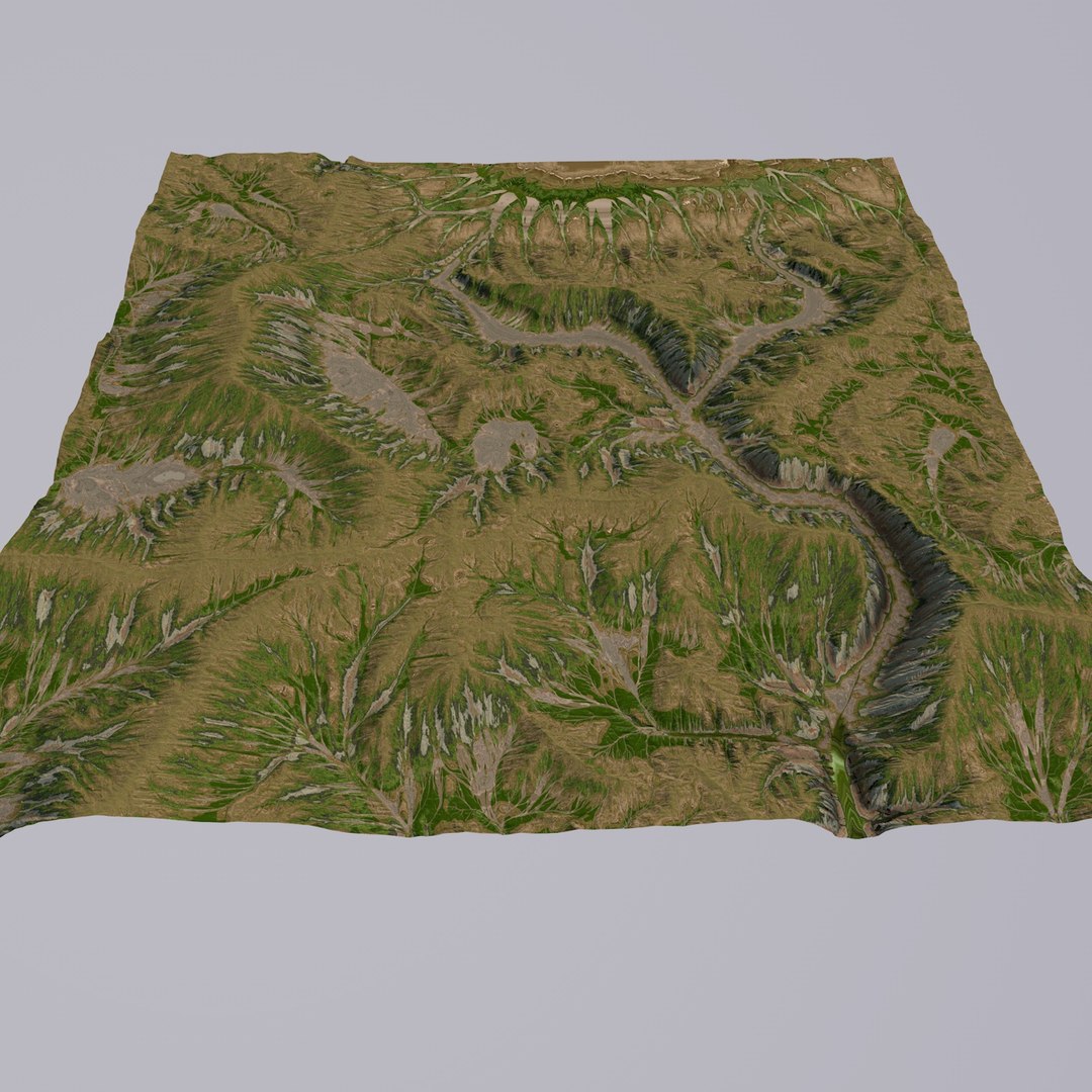Terrain Maps 3D Model - TurboSquid 1404272