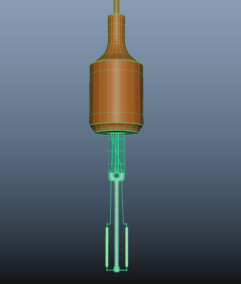 3D Model E27 Pendant Lamp - TurboSquid 2350091