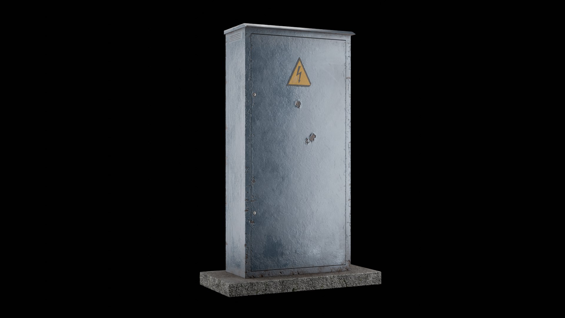 3D Electrical Outdoor Box Low-poly - TurboSquid 2337773