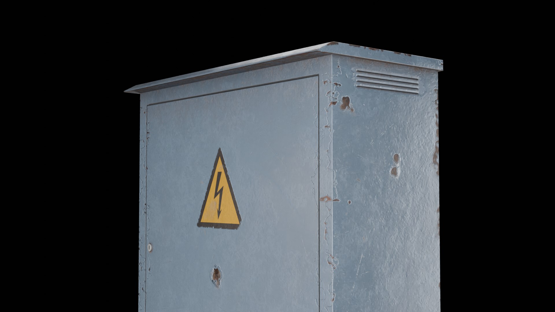 3D Electrical Outdoor Box Low-poly - TurboSquid 2337773