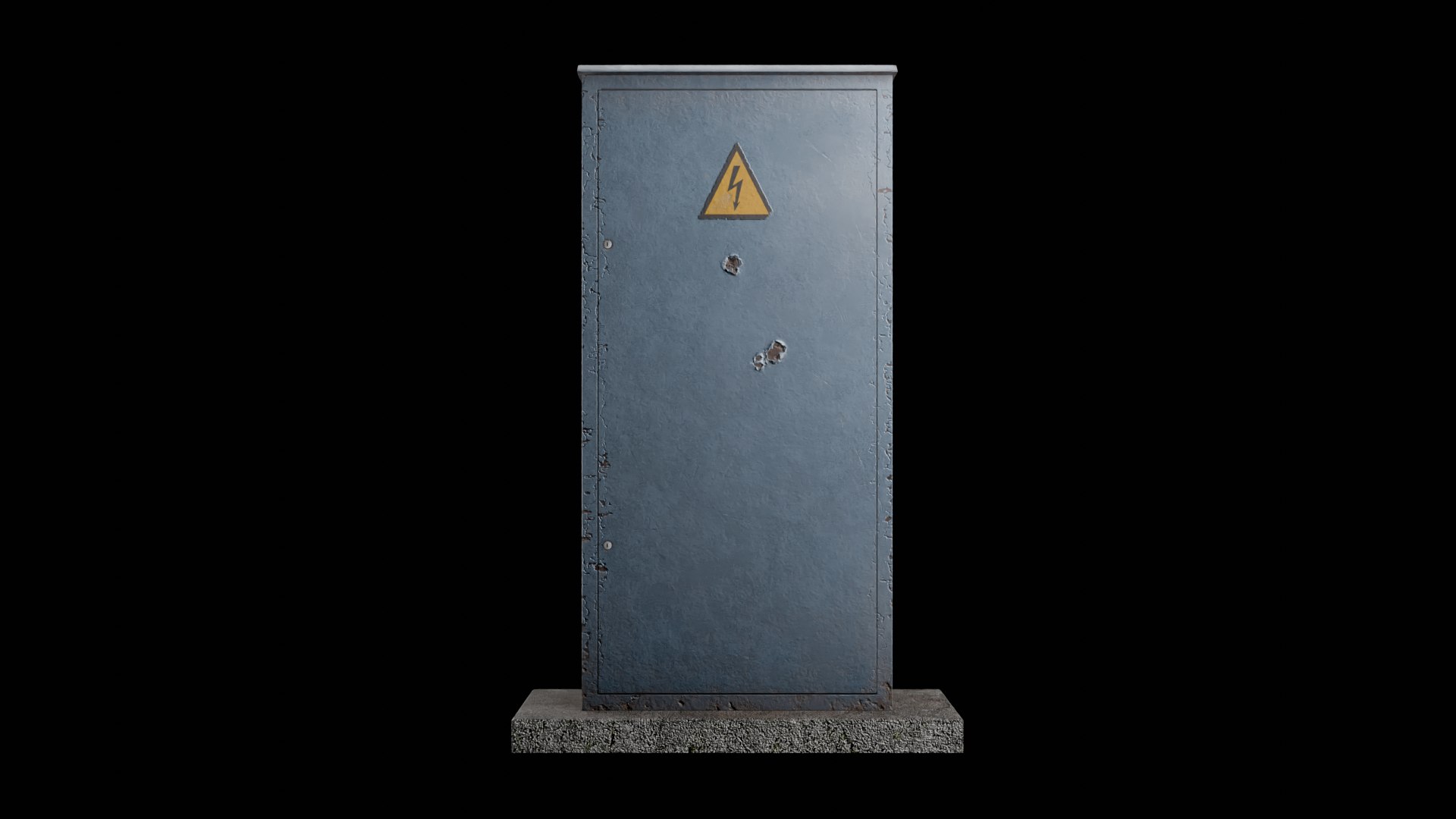 3D Electrical Outdoor Box Low-poly - TurboSquid 2337773