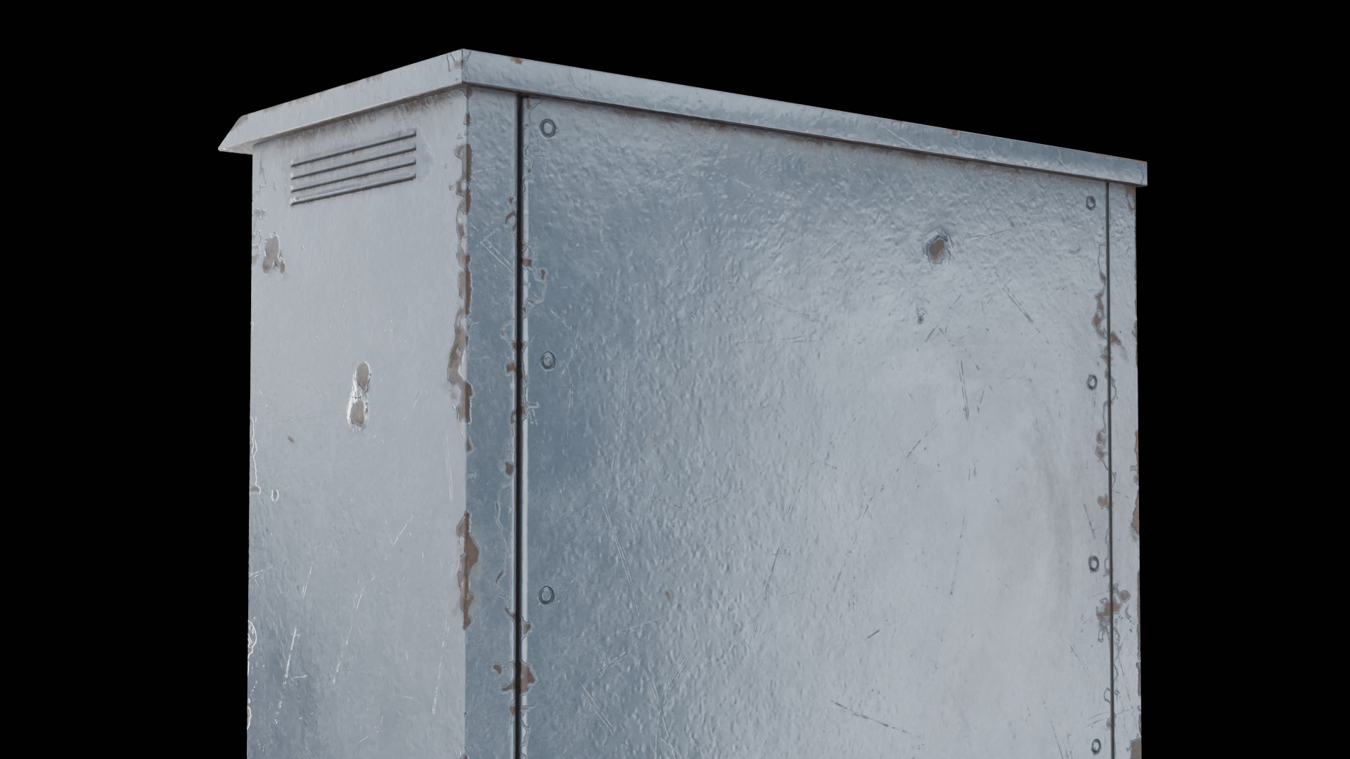 3D Electrical Outdoor Box Low-poly - TurboSquid 2337773