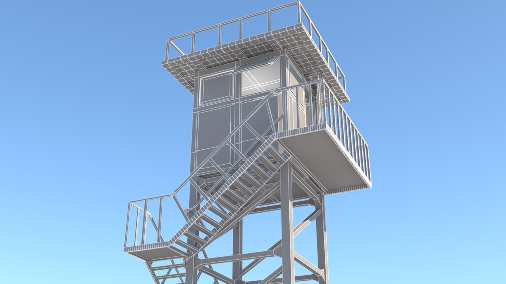 Army Post 3D model - TurboSquid 1770803