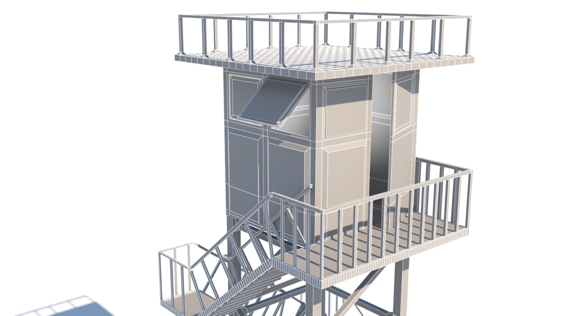 Army Post 3D model - TurboSquid 1770803