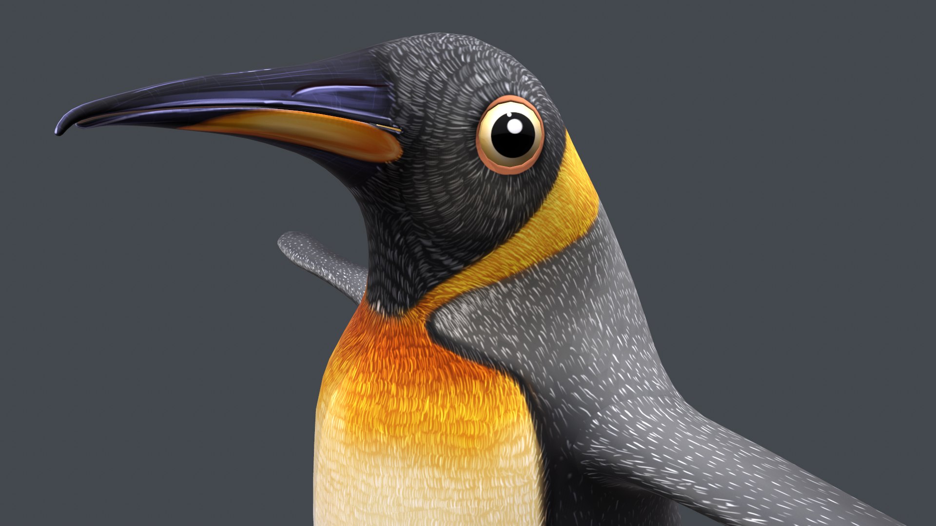 3D penguin bird nature - TurboSquid 1597338