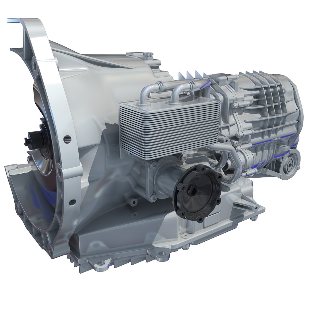 3ds Max Cayman 981 Boxster Transmission