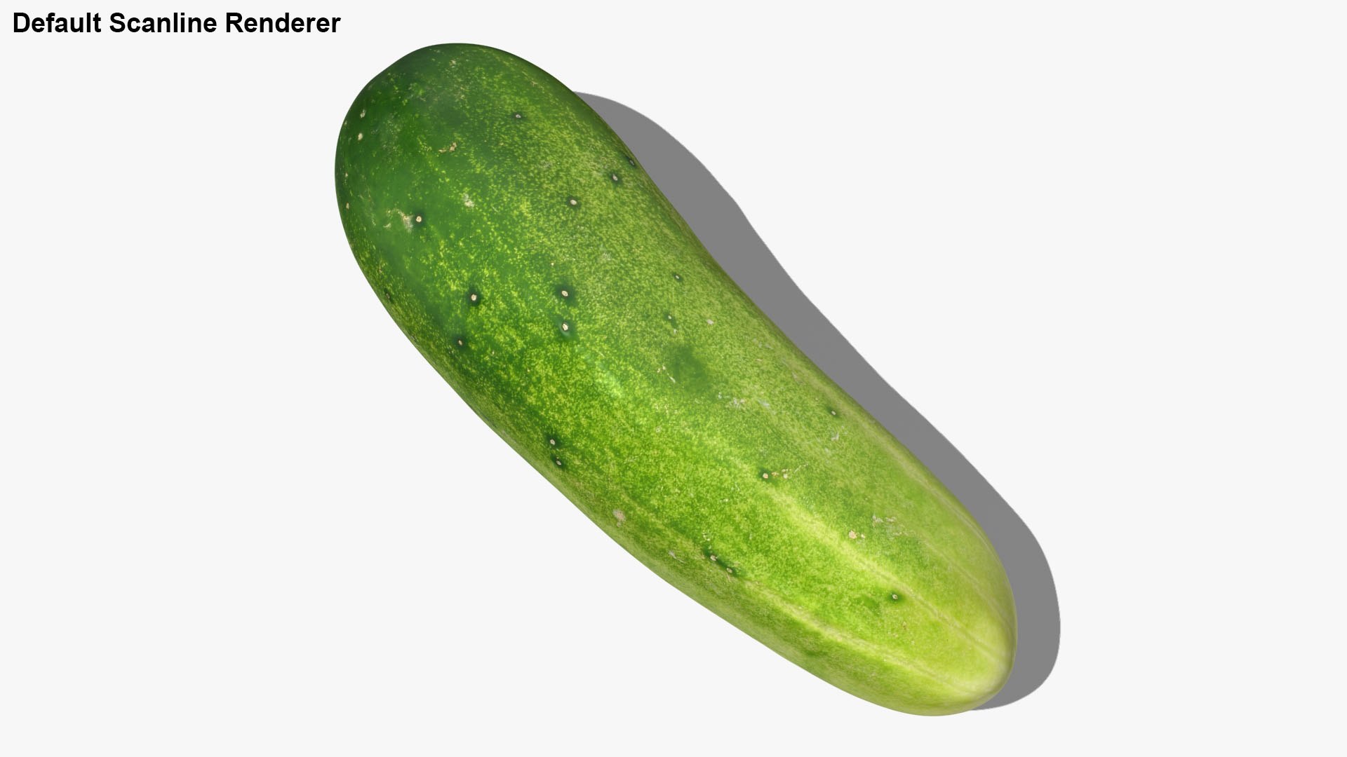 3D Cucumber - TurboSquid 2059708