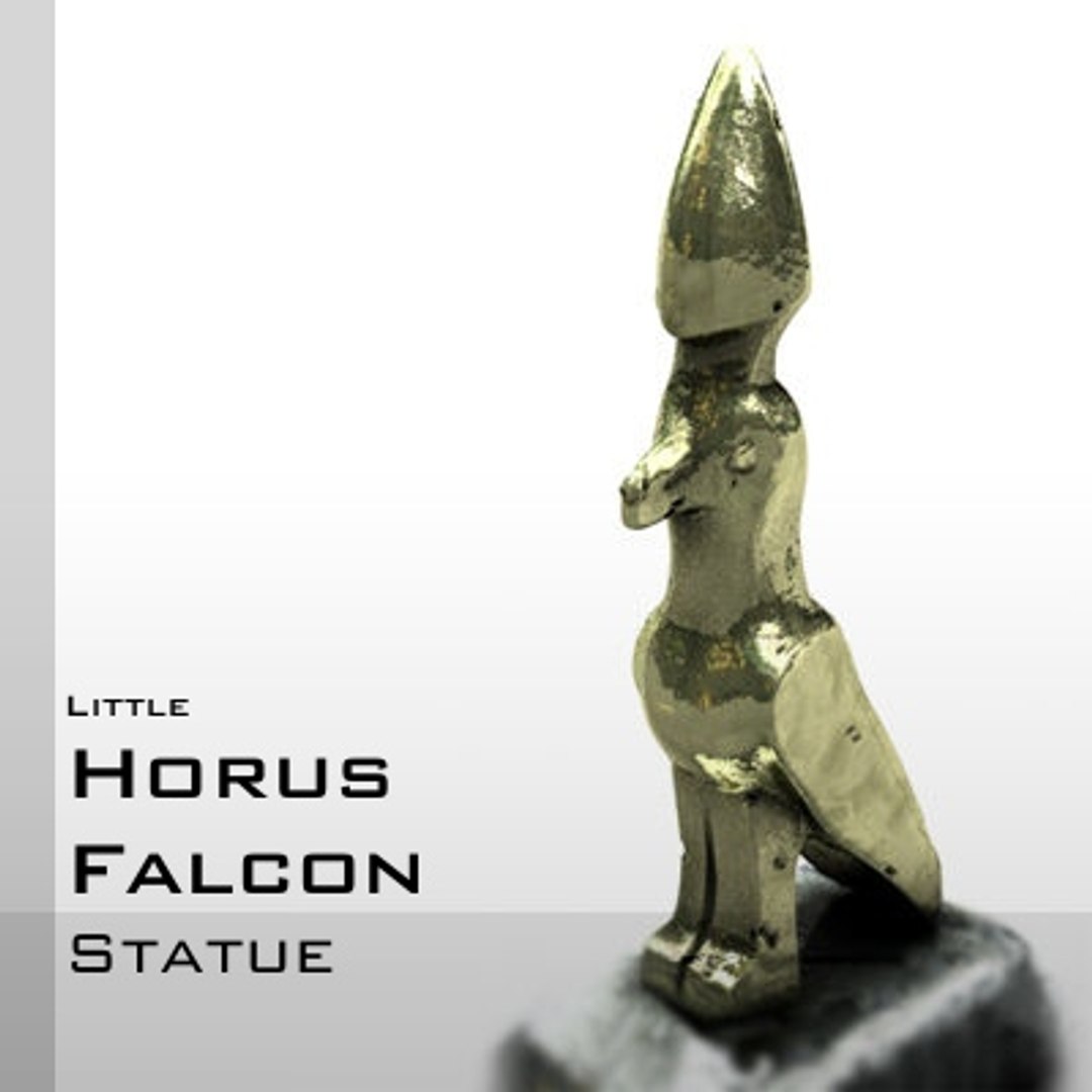 Statue Horus Falcon 3d Model