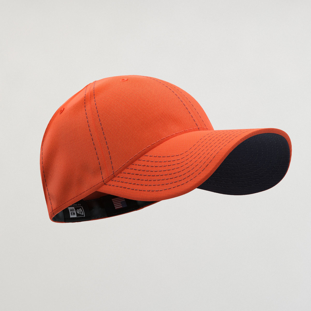 - Cap Orange Blue 3d Model