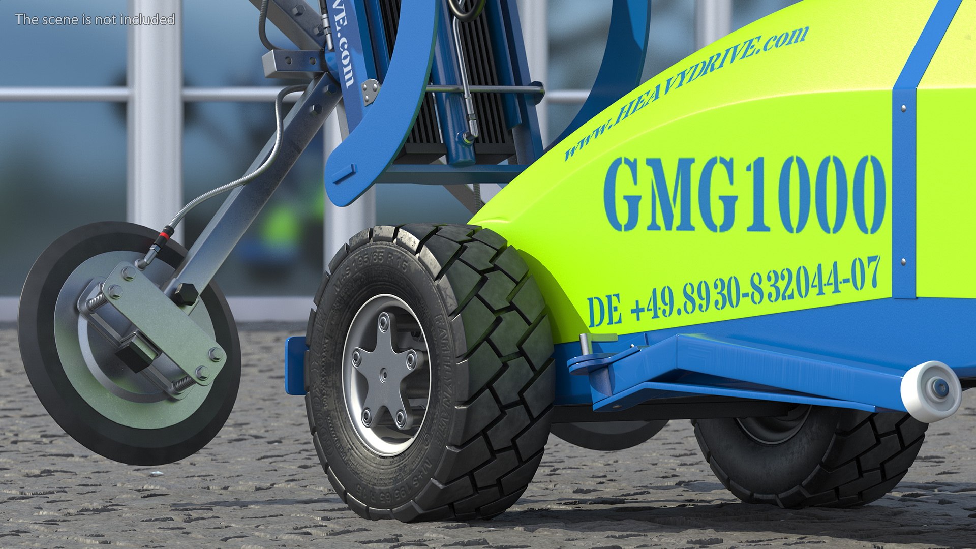 GMG 1000 Glass Handling Machine Rigged 3D model - TurboSquid 1828180