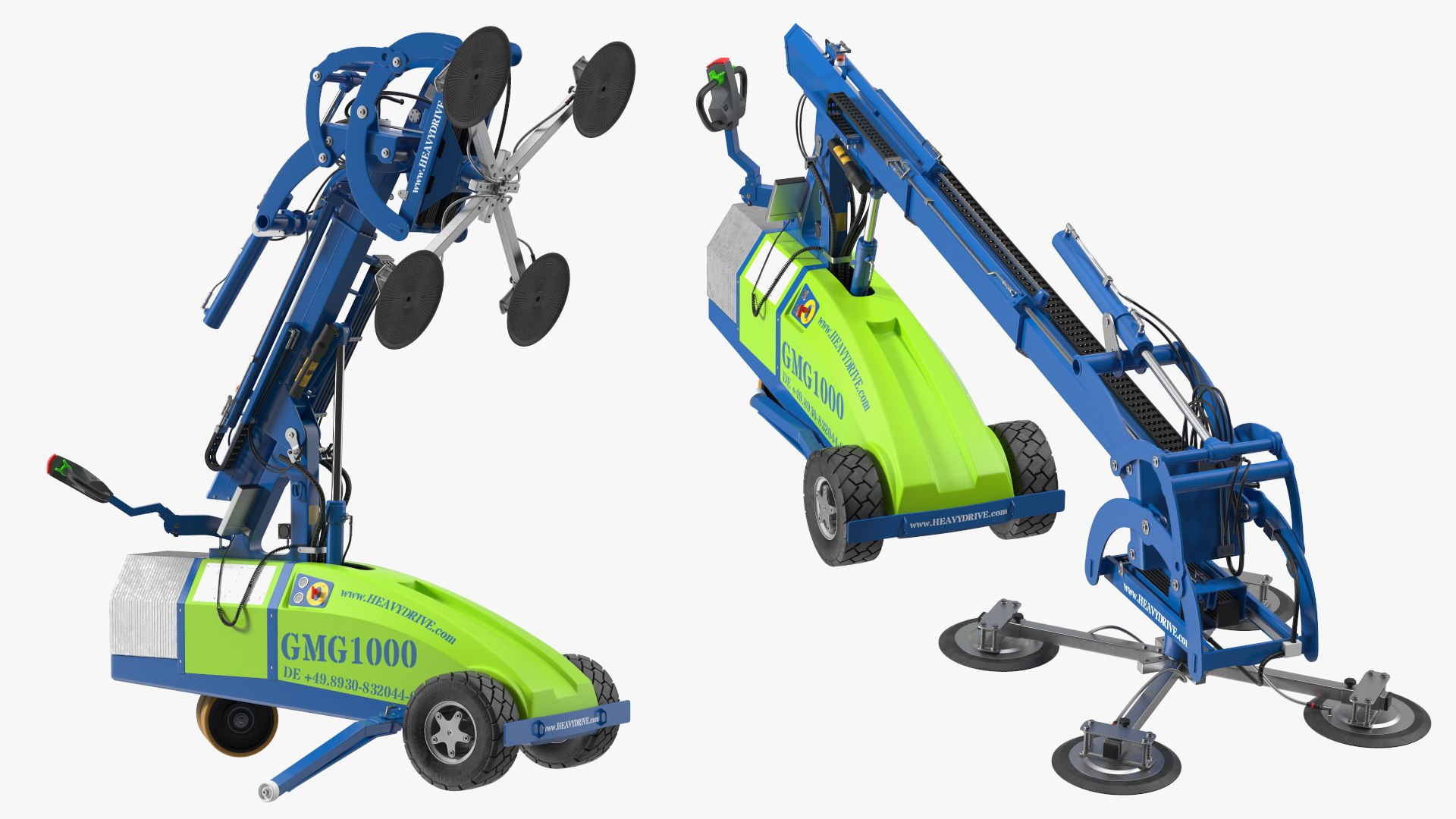 GMG 1000 Glass Handling Machine Rigged 3D model - TurboSquid 1828180