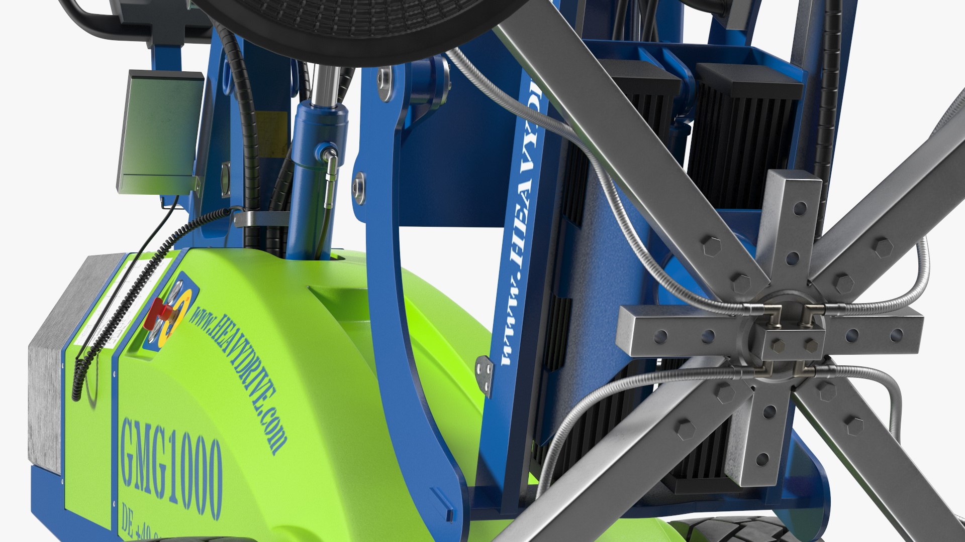 GMG 1000 Glass Handling Machine Rigged 3D model - TurboSquid 1828180