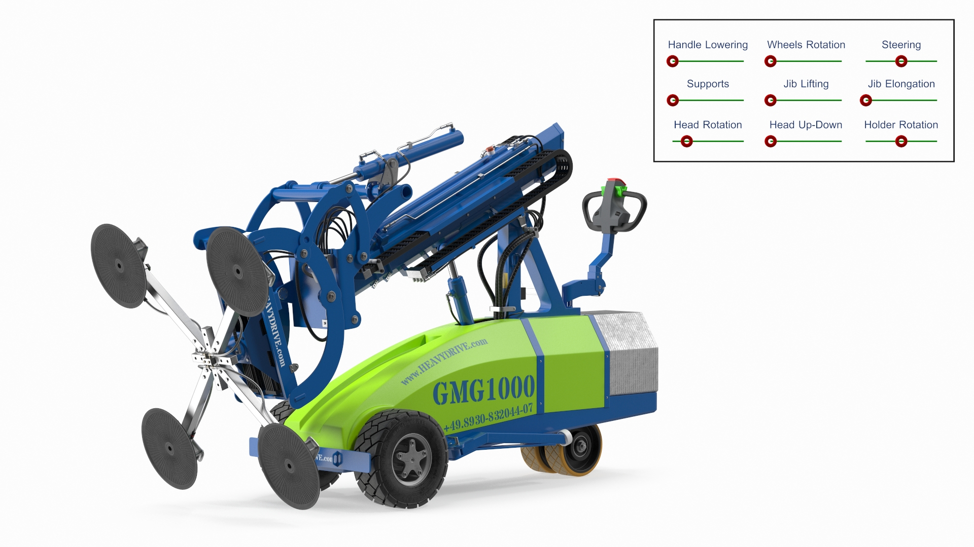 GMG 1000 Glass Handling Machine Rigged 3D Model - TurboSquid 1828180