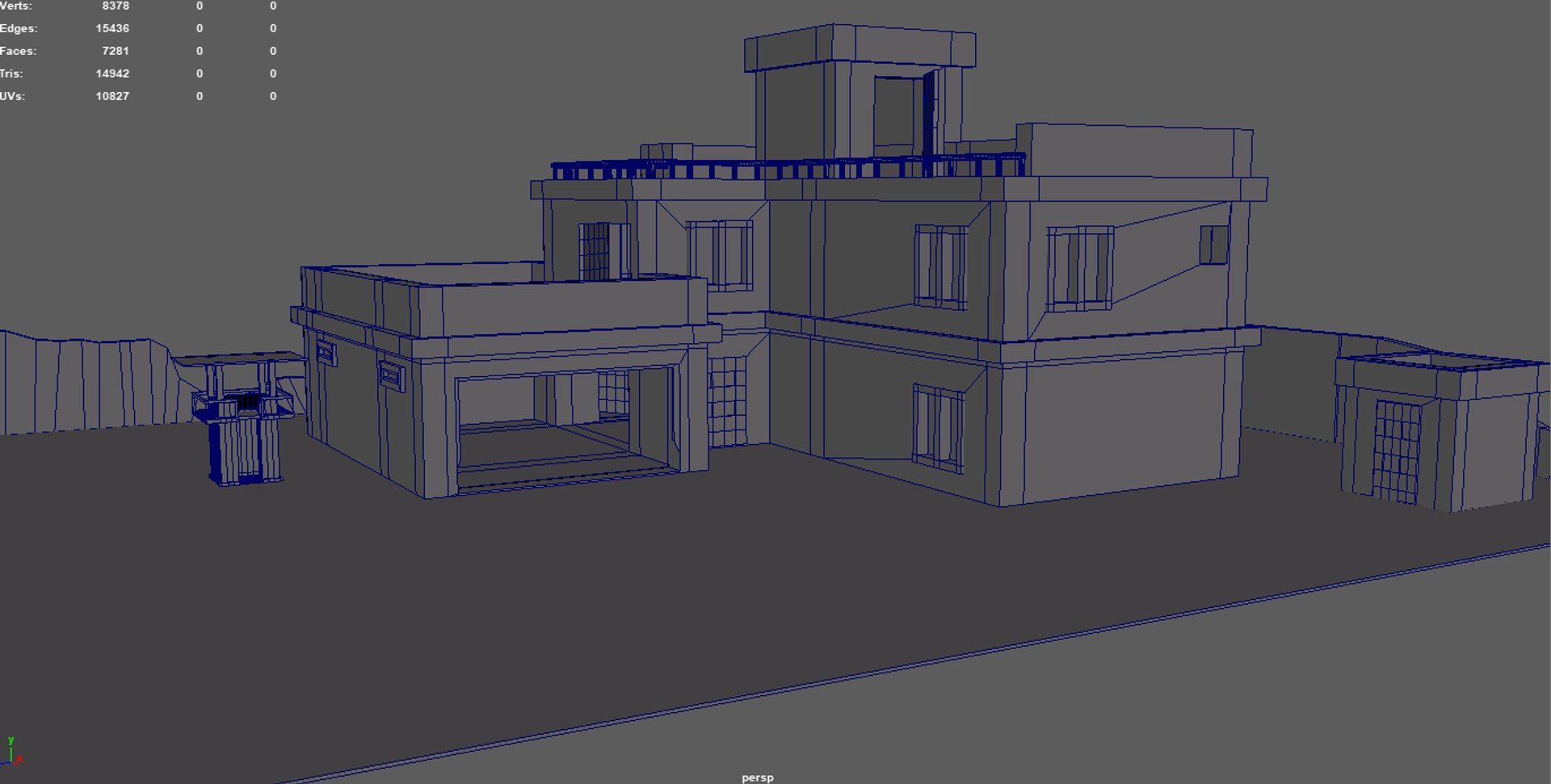 3D BGMI SQUAD HOUSE WITH TEXURE Model - TurboSquid 1847972