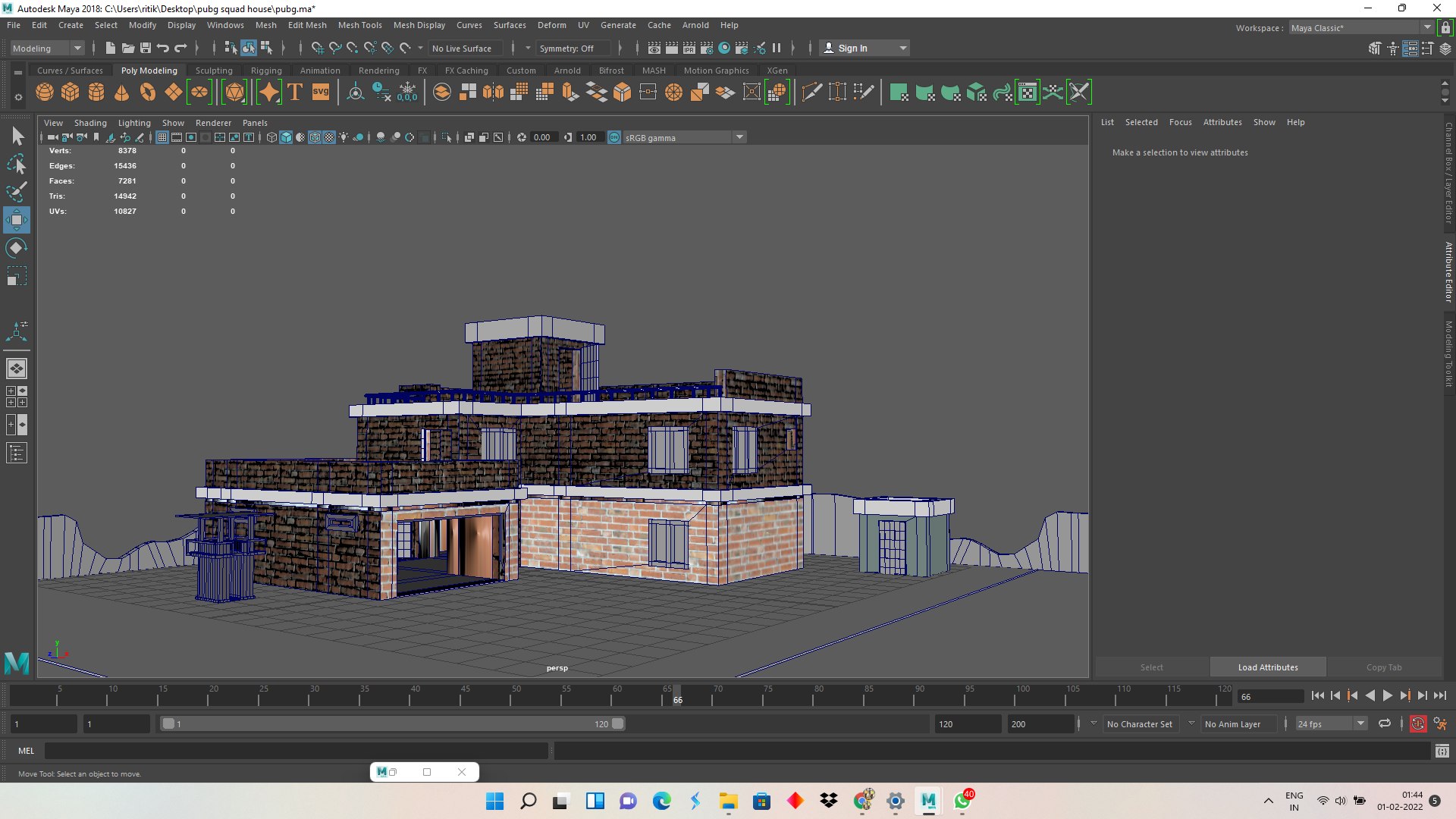 3D BGMI SQUAD HOUSE WITH TEXURE Model - TurboSquid 1847972