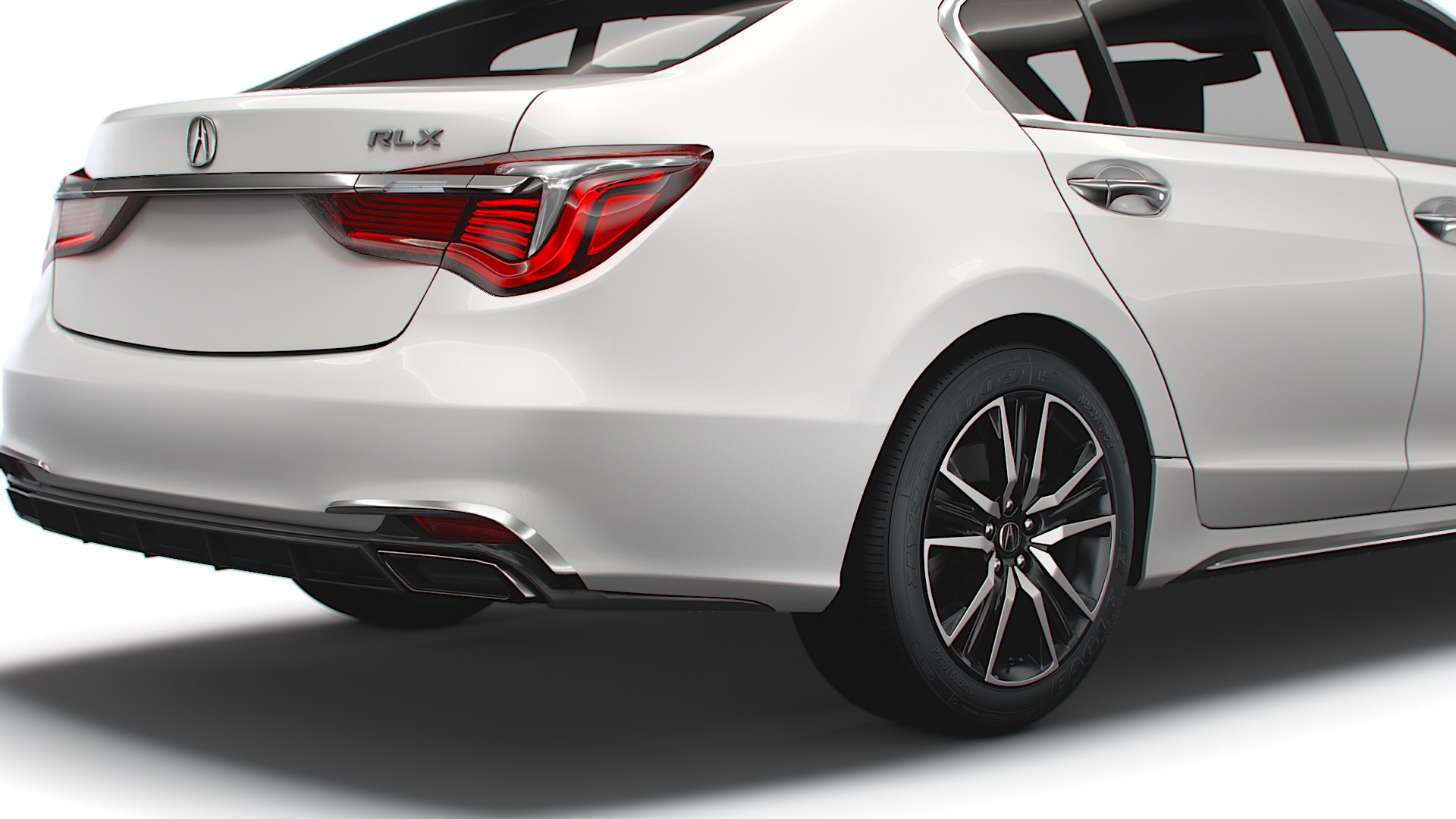 3D acura rlx 2021 model - TurboSquid 1687788