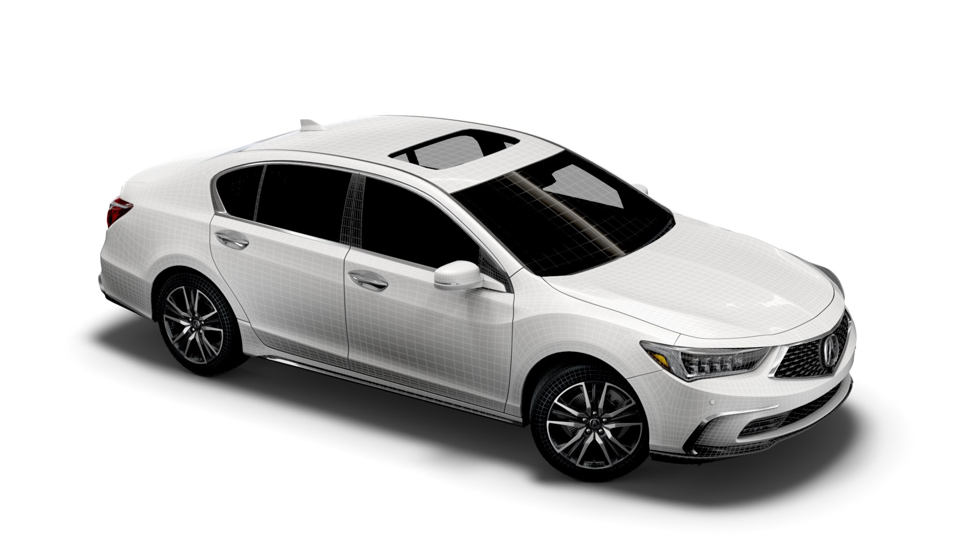 3D Acura Rlx 2021 Model - TurboSquid 1687788