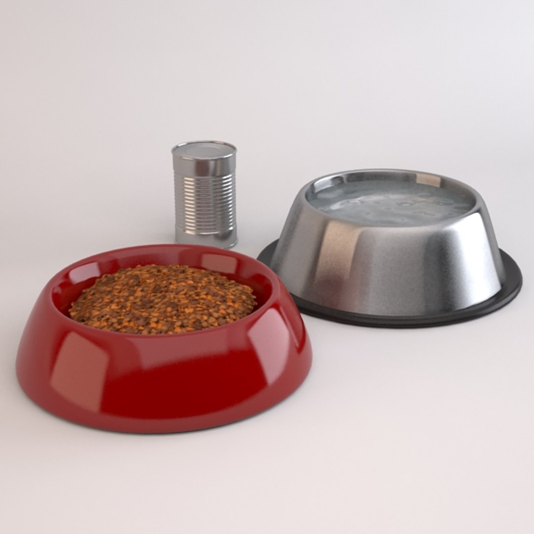 3d Model Dog Food