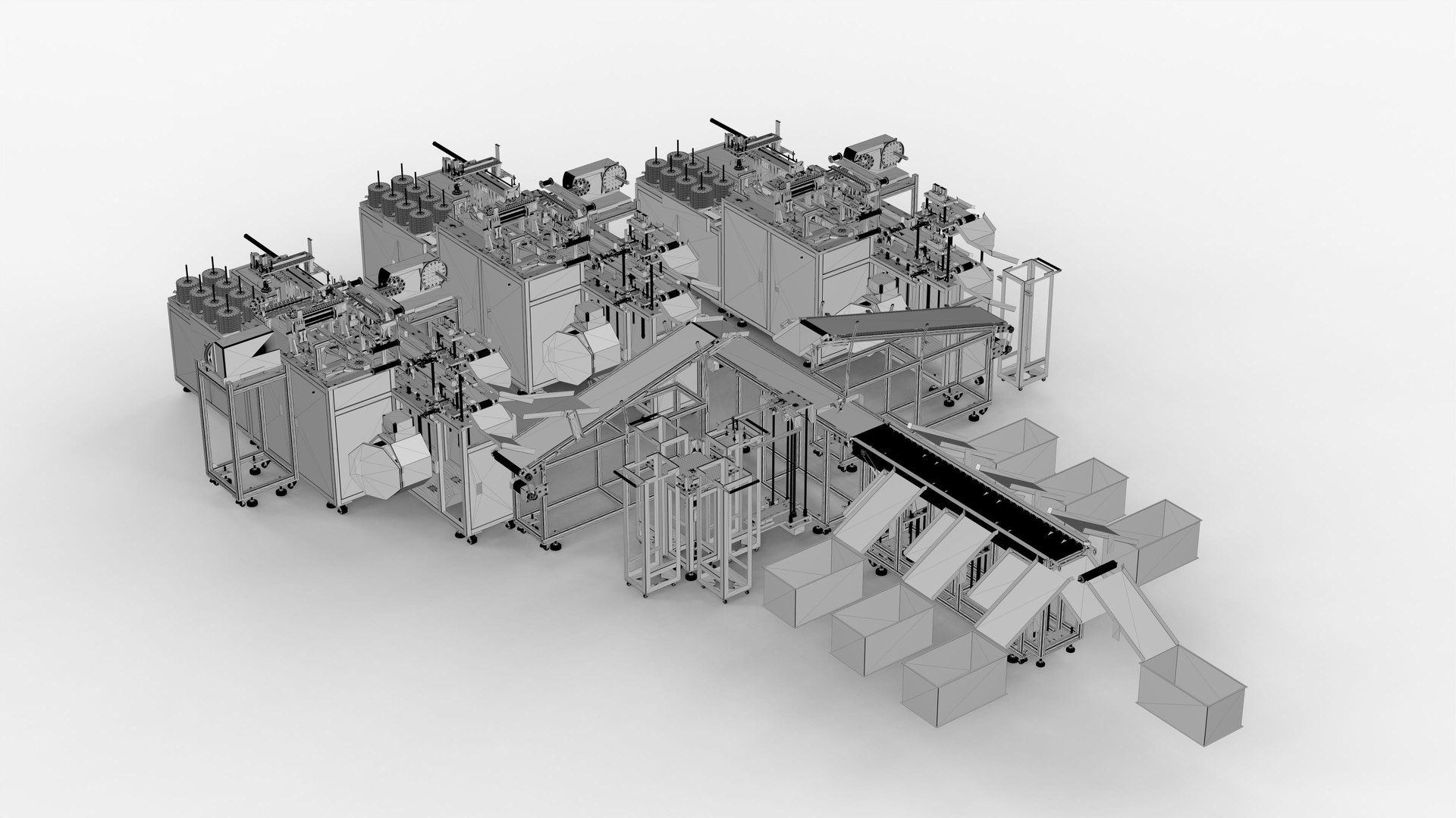 Automatic Disc Vacuum Packaging Machine 3D Model - TurboSquid 1936625