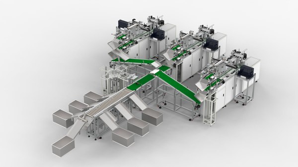 Automatic Disc Vacuum Packaging Machine 3D model - TurboSquid 1936625