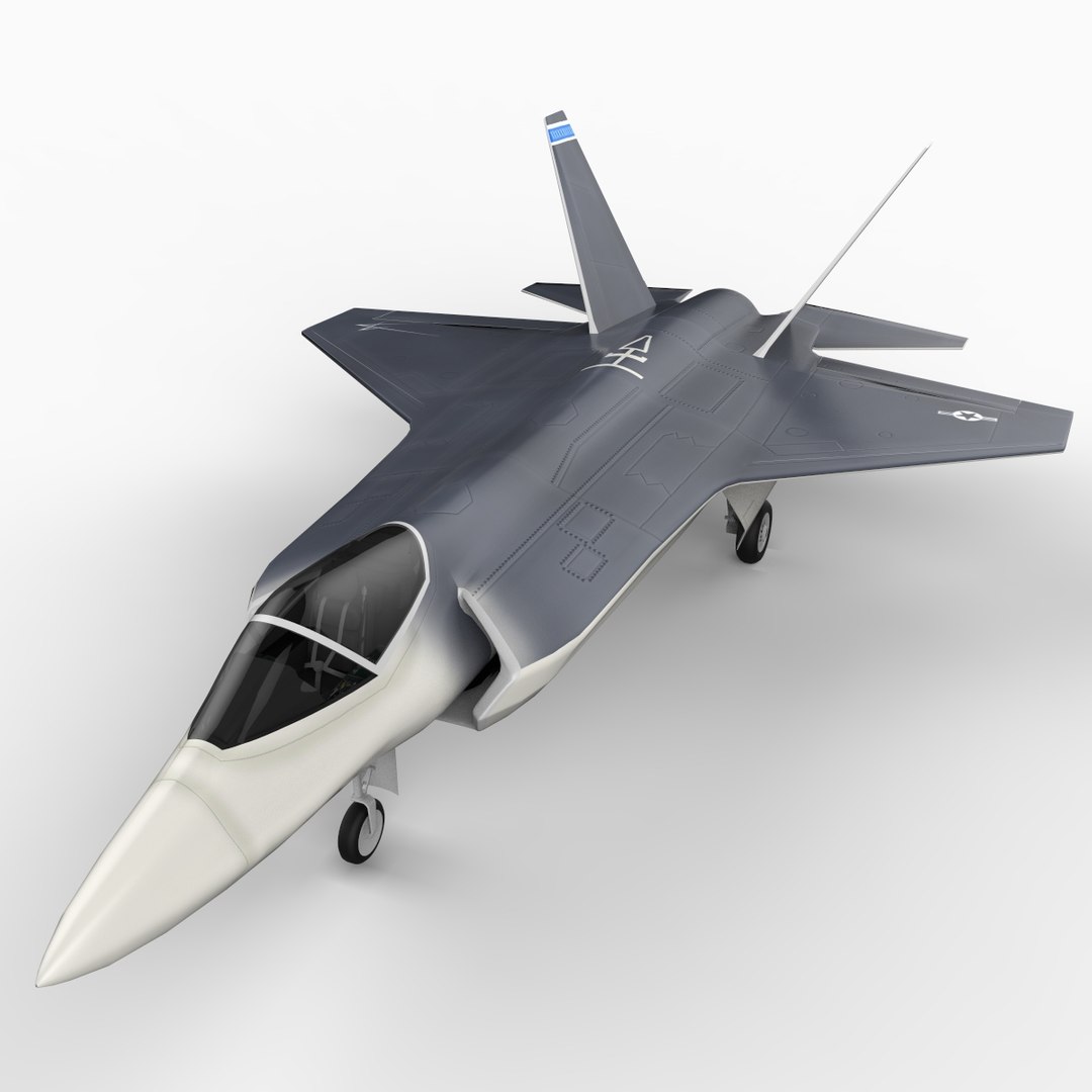 F35 Strike Fighter Joint 3d Model