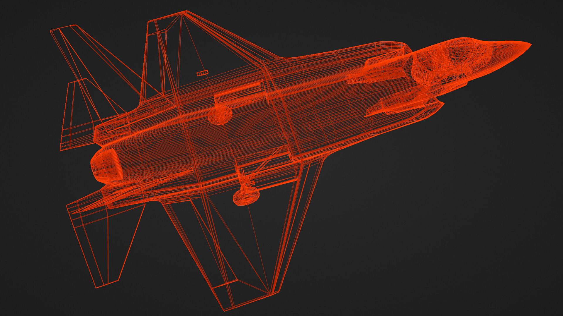 F35 Strike Fighter Joint 3d Model