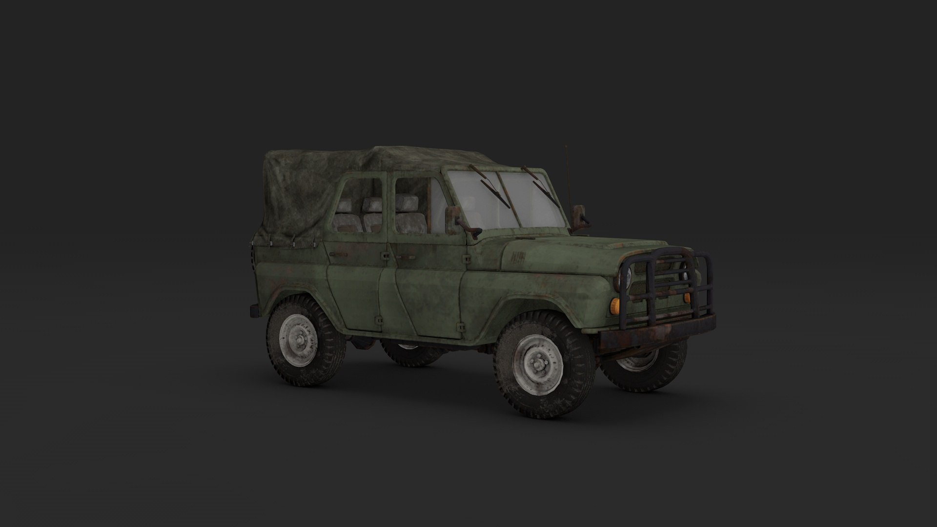 UAZ V3 3D - TurboSquid 1861495
