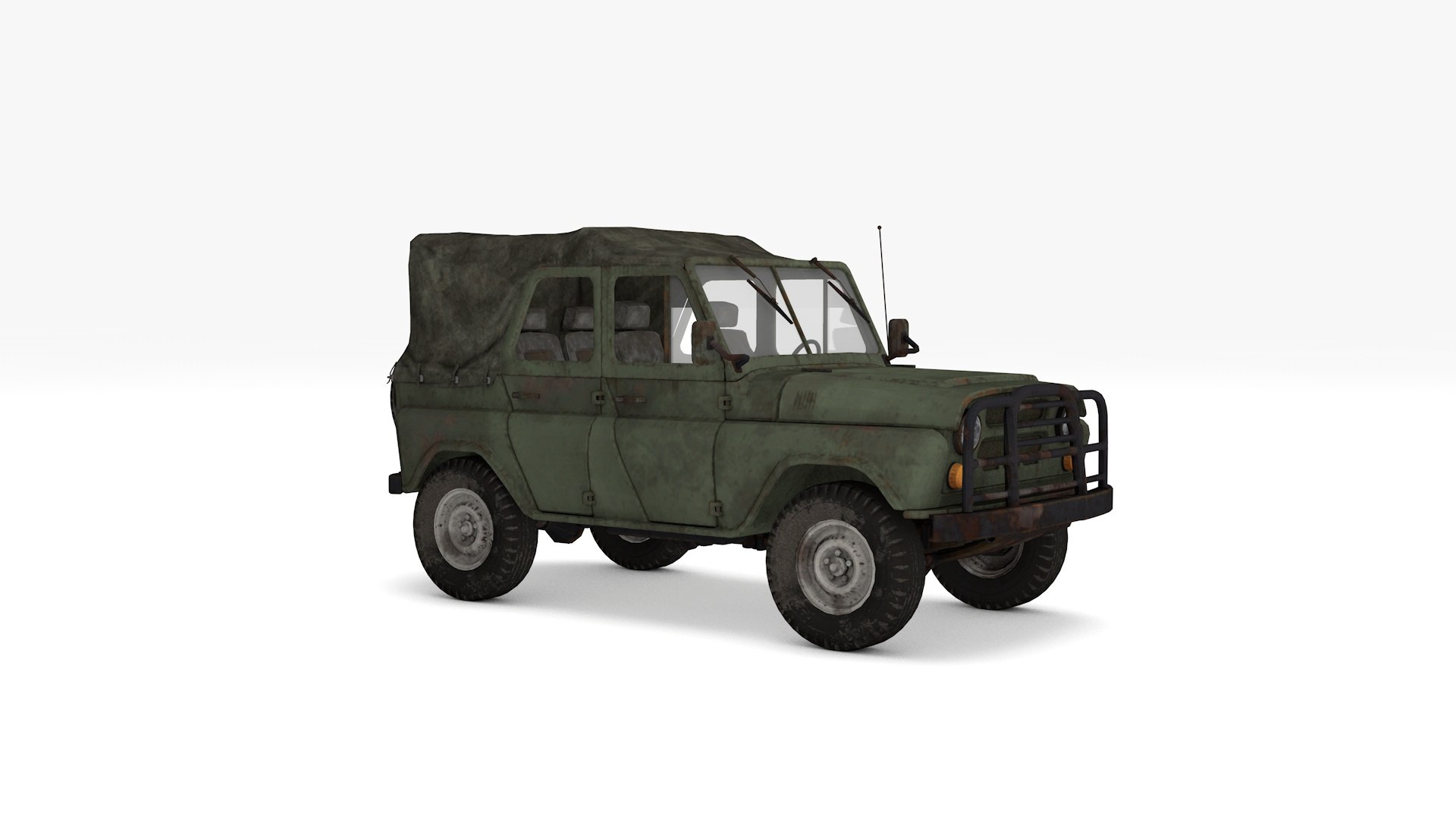 UAZ V3 3D - TurboSquid 1861495