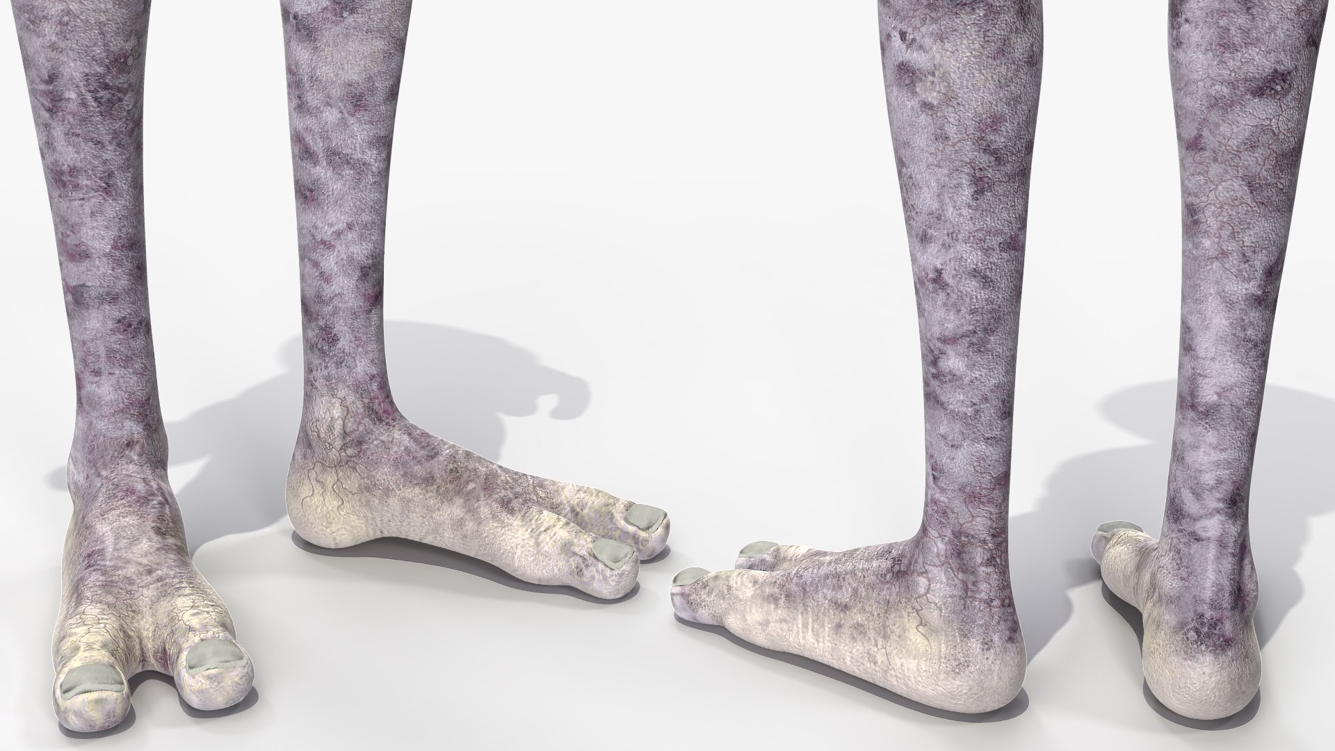 3D Humanoid Alien Greeting Pose - TurboSquid 1627777