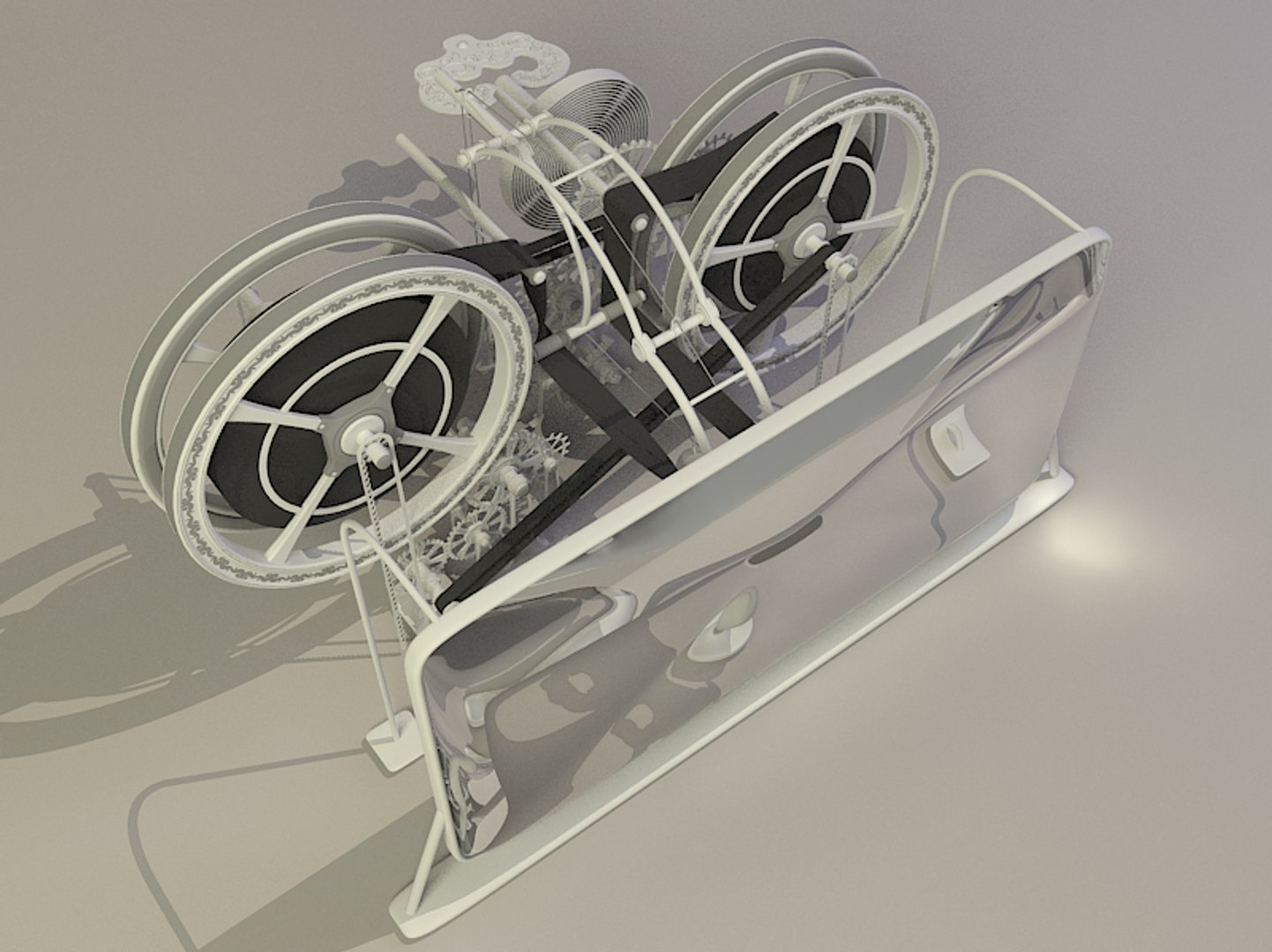 Max Steampunk Film Projector