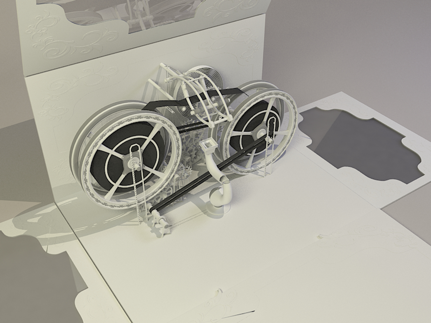 Max Steampunk Film Projector