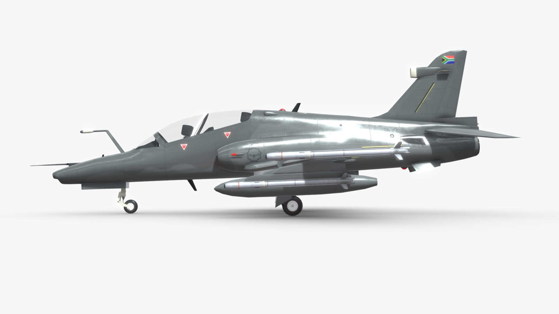 BAE Hawk Mk 120 South African Airforce 3D Model - TurboSquid 1851005