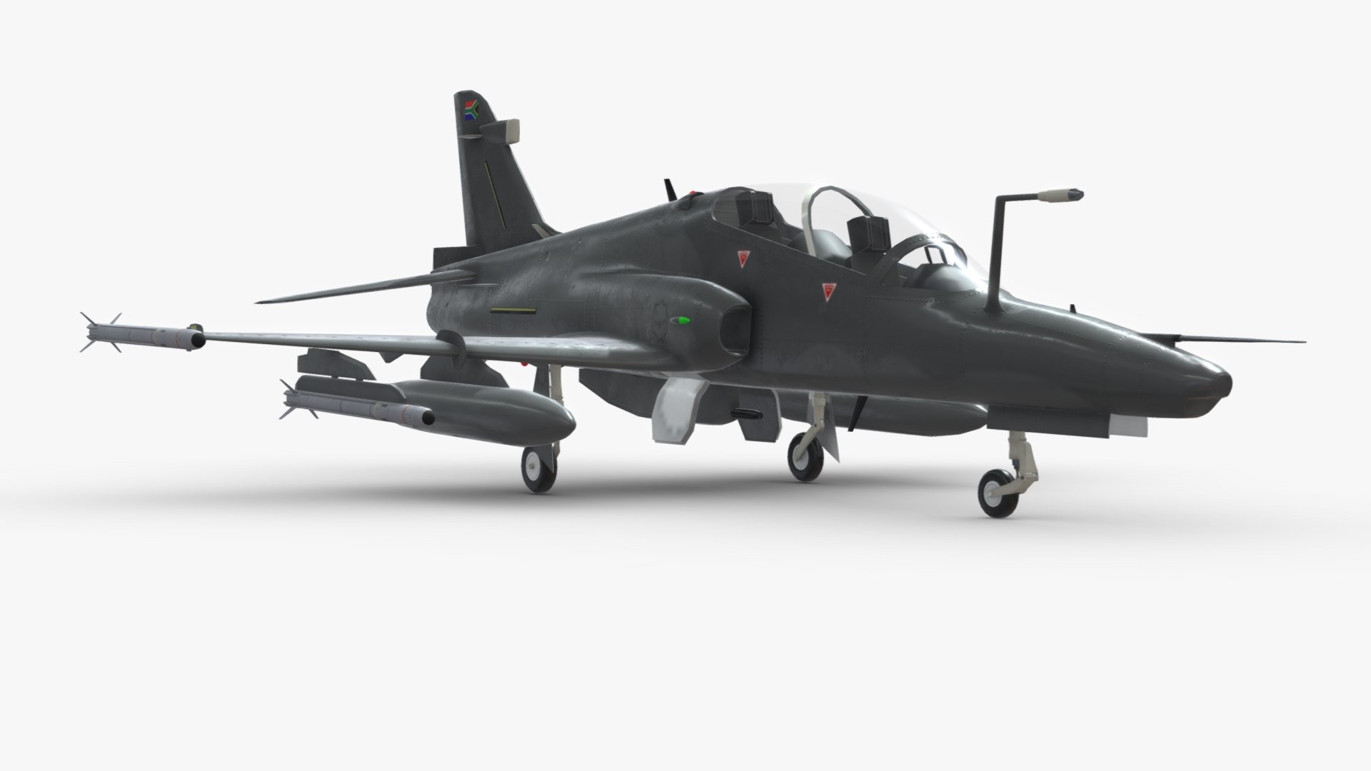 BAE Hawk Mk 120 South African Airforce 3D Model - TurboSquid 1851005