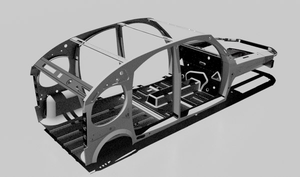CAD 자동차 프레임 3D 모델 - TurboSquid 1562987