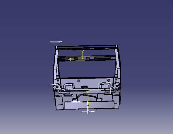 CAD 자동차 프레임 3D 모델 - TurboSquid 1562987