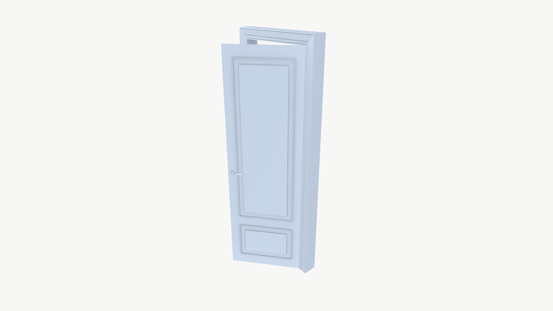 3D Wood Door Model - TurboSquid 2397683