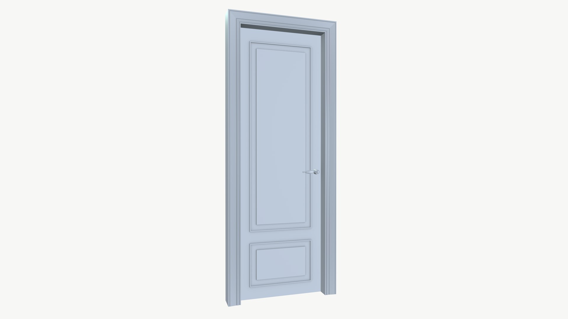 3D Wood Door Model - TurboSquid 2397683