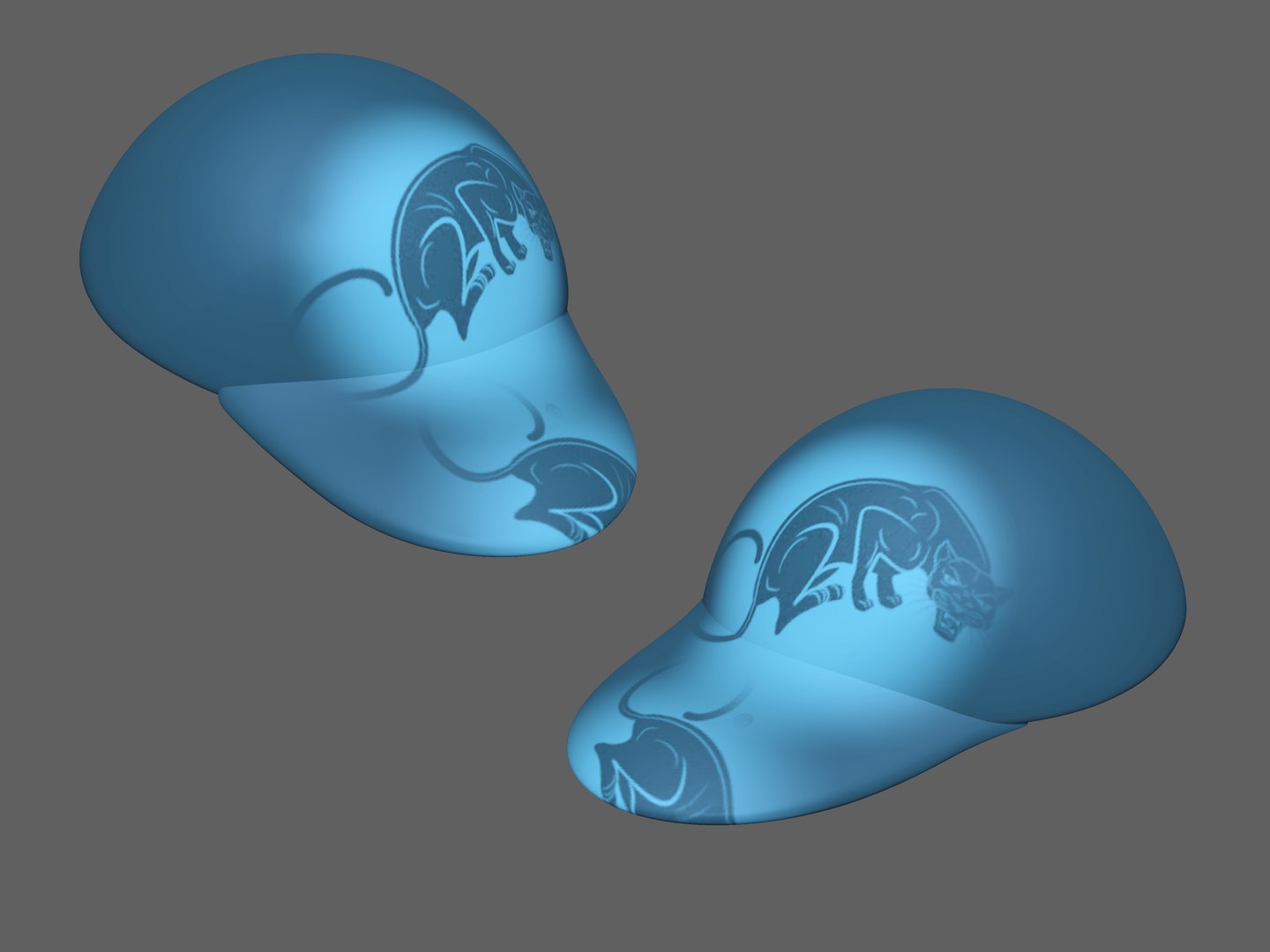 3D CAP Low Poly Model - TurboSquid 2216544