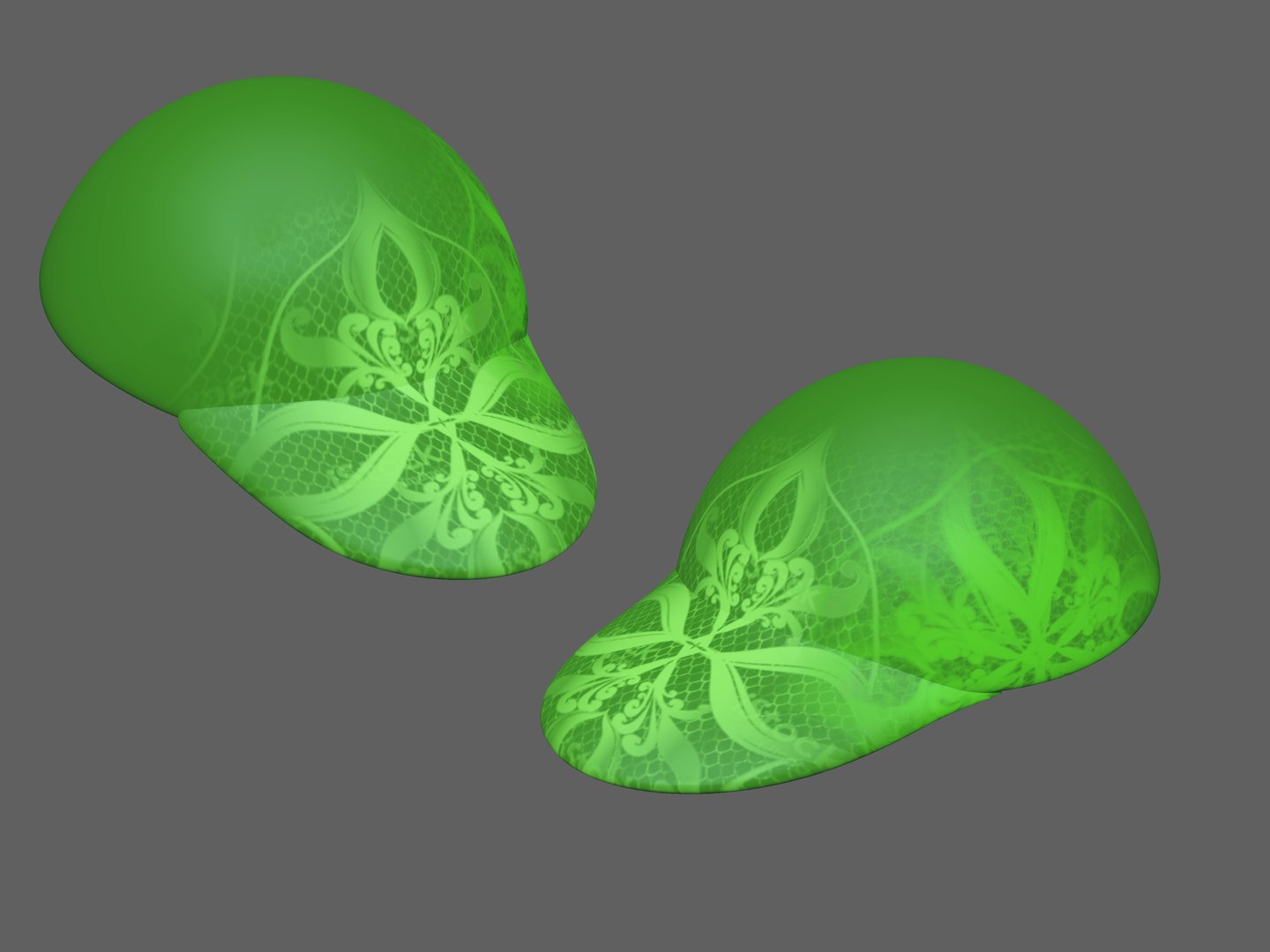 3D CAP Low Poly Model - TurboSquid 2216544